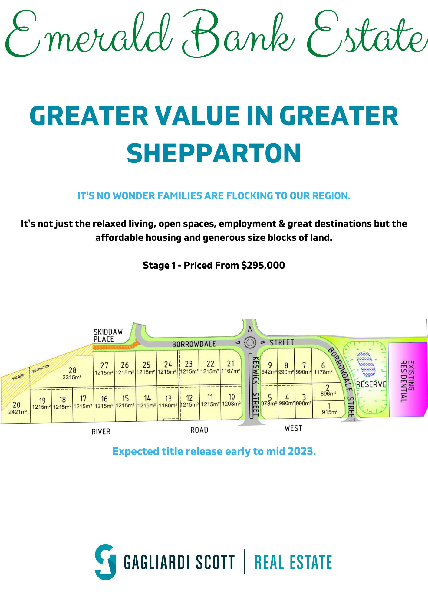 » EMERALD BANK ESTATE, KIALLA – STAGE 1 | Gagliardi Scott Real Estate